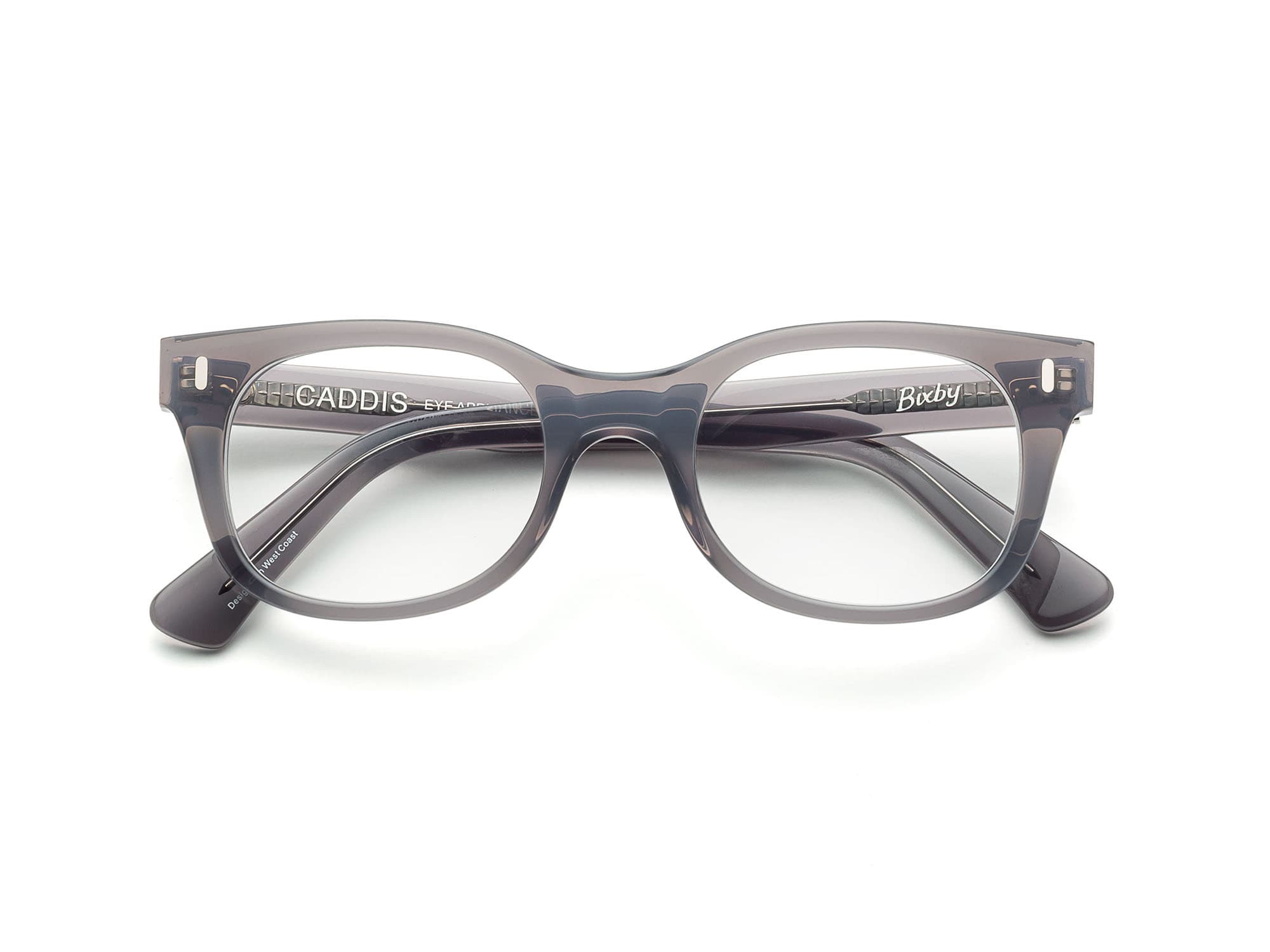 Bixby Prescription Glasses - Donkey Gray | Caddis – Caddis