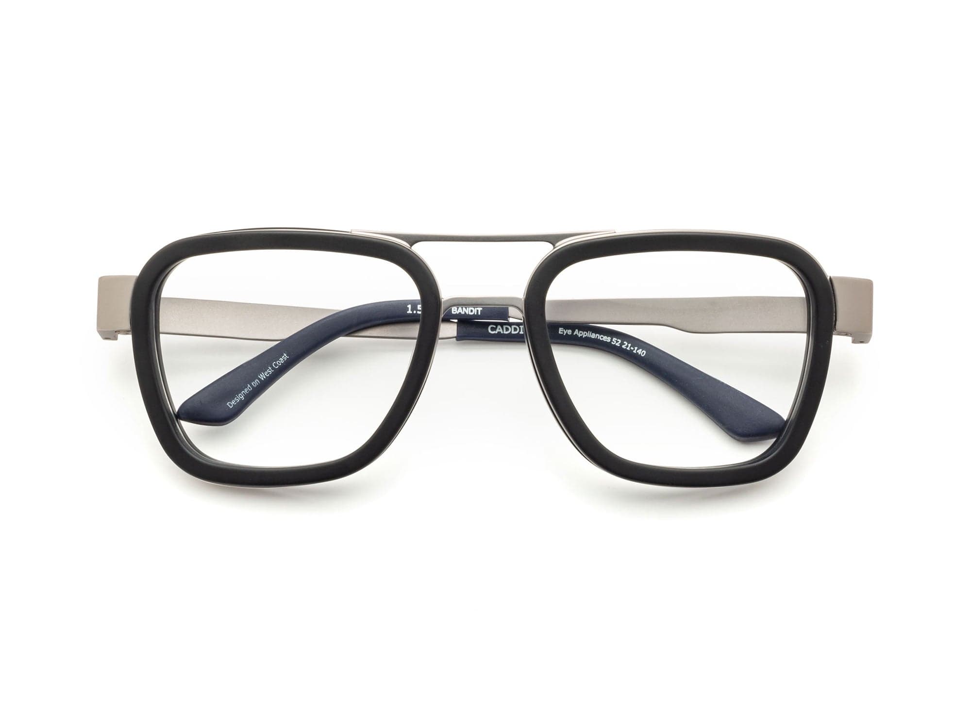 Bandit Progressive Glasses - Matte Black | Caddis – Caddis