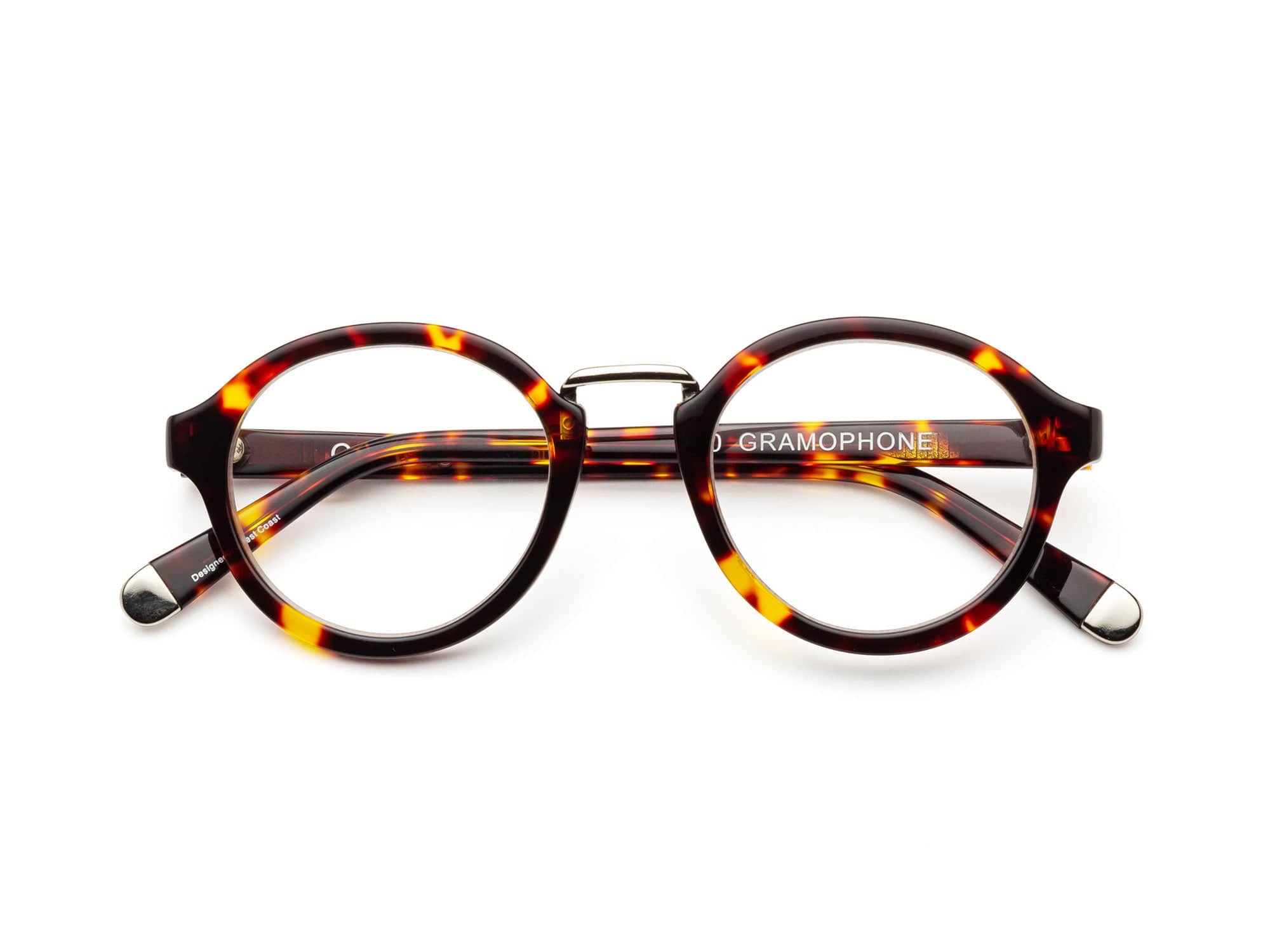 Gramophone Progressive Glasses - Turtle Brown | Caddis – Caddis