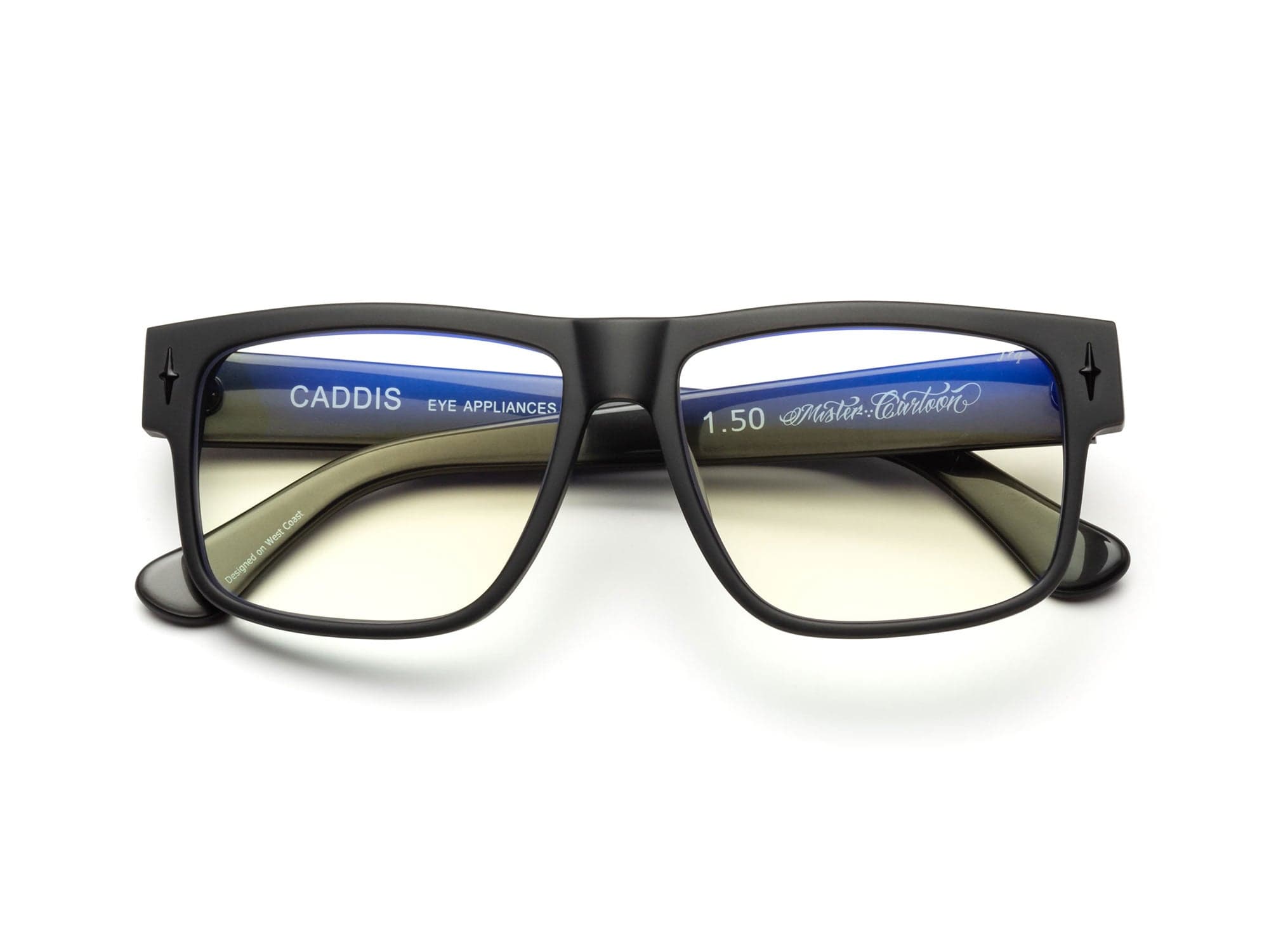 Mister Cartoon Progressive Glasses - Dark Grey | Caddis – Caddis